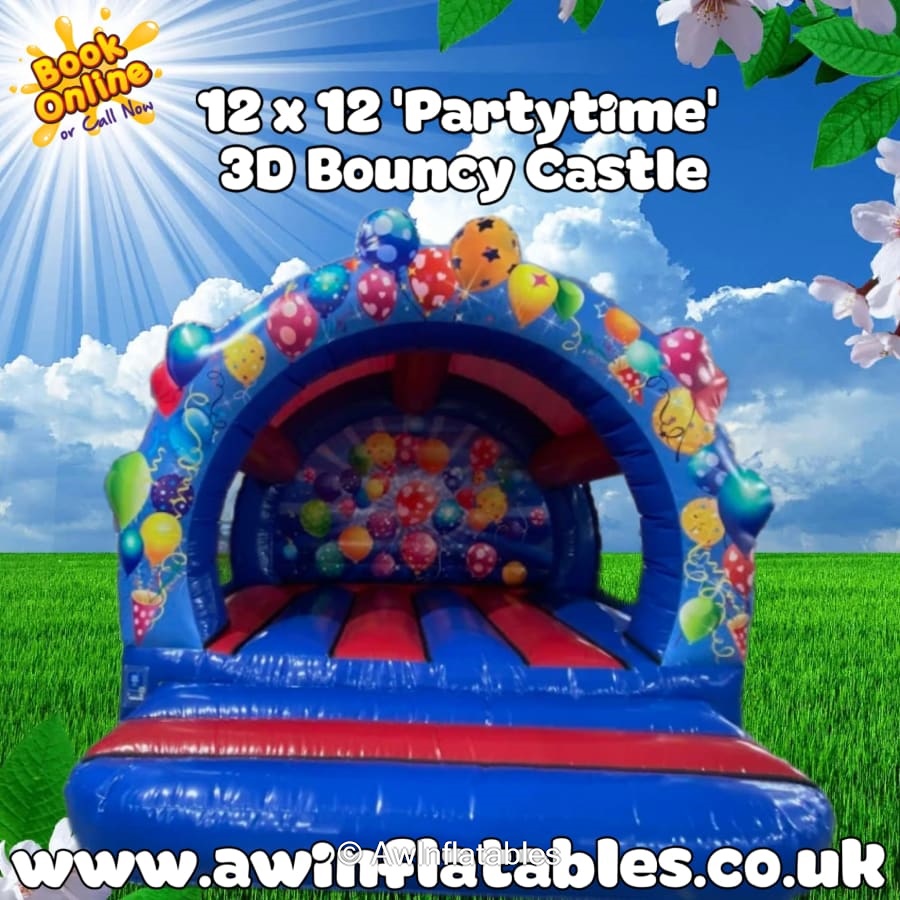 3D Bouncy Castle & Slide Hire | AW Inflatables Somerset