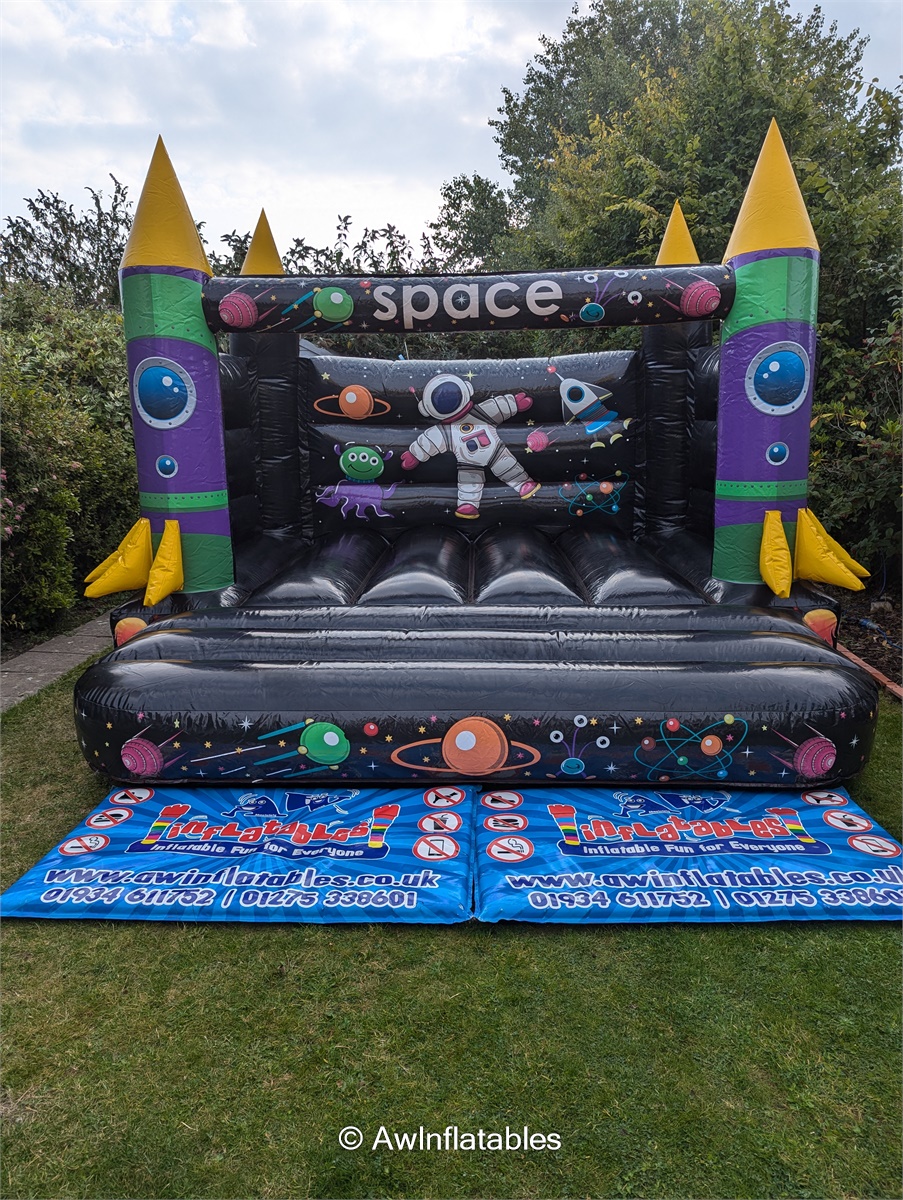 Space Bouncy Castle Hire | AW Inflatables
