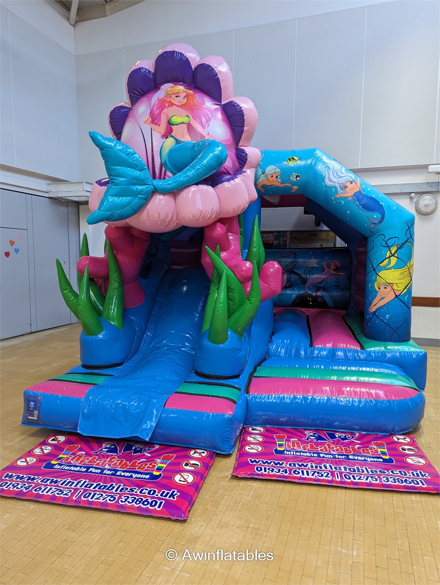Mermaid bouncy castle hire