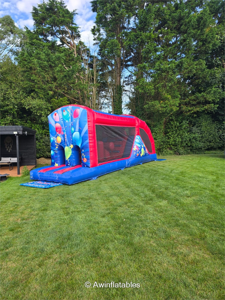 28ft Party Time Fun Run Hire in Somerset & Bristol | AW Inflatables