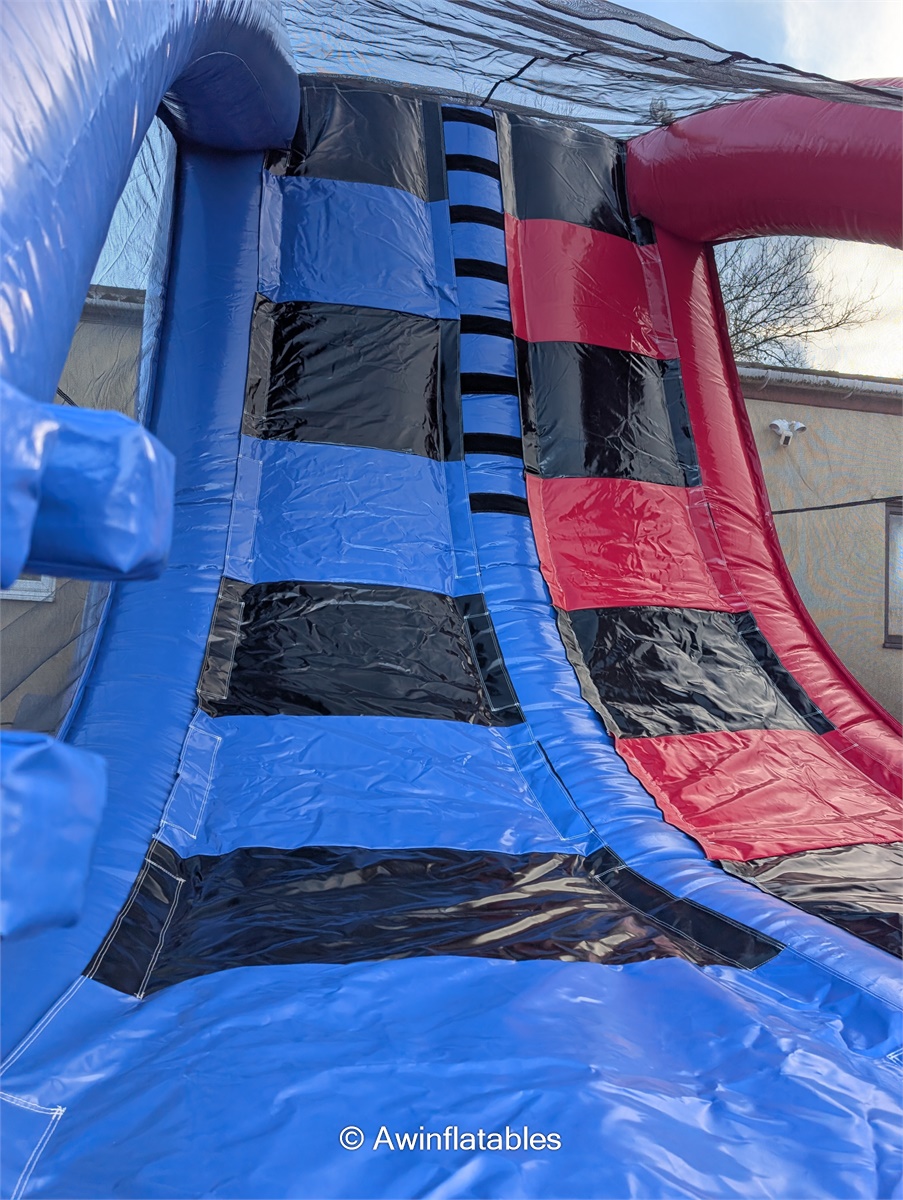 Inflatable Warrior Wall Hire | 2 Player Inflatable Challenge