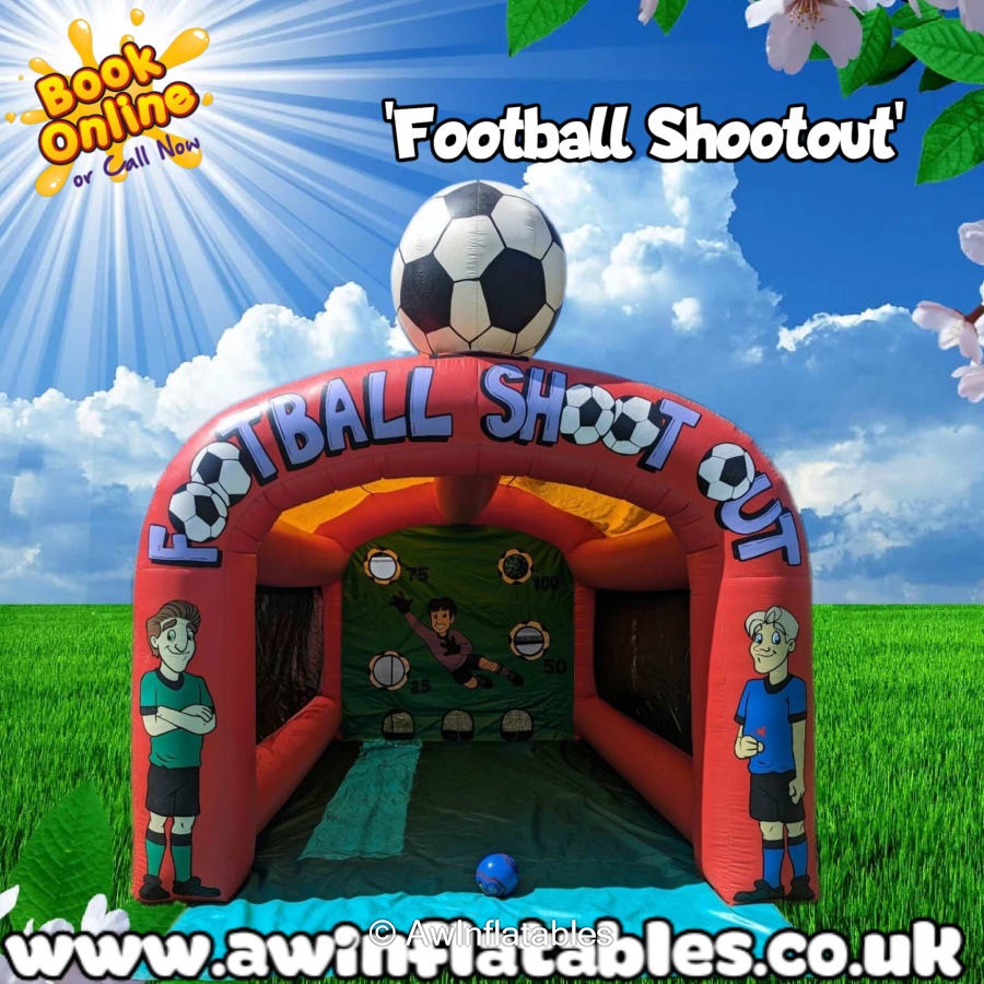 Football penalty shootout inflatable