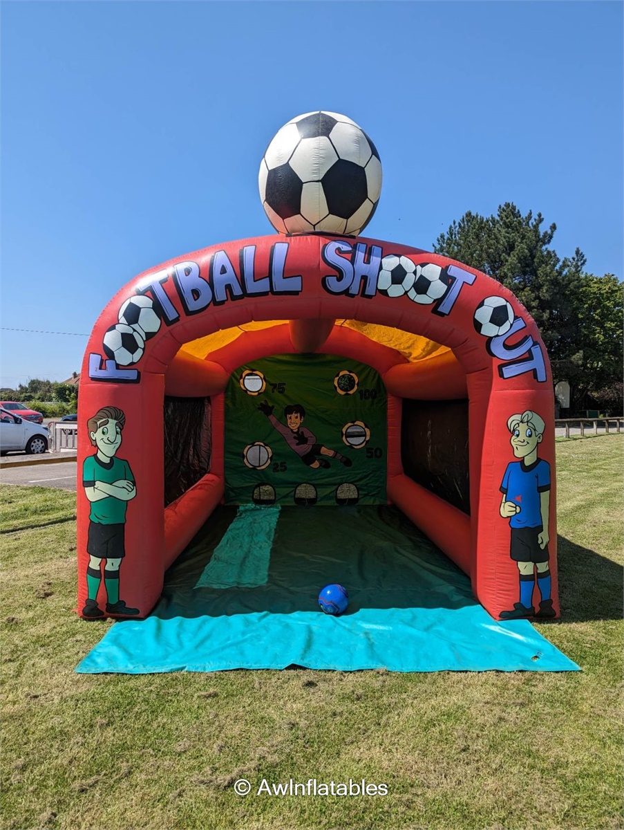 Football penalty shootout inflatable